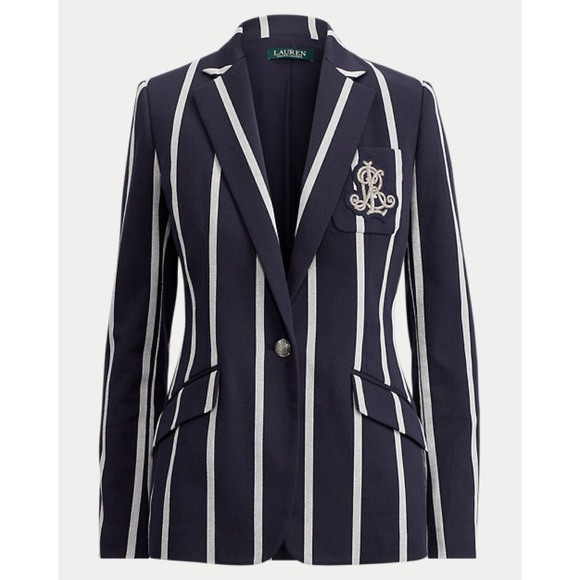 Ralph Lauren | Jackets & Coats | Nwt Ralph Lauren Crest Striped Cricket ...